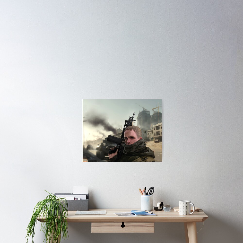 "Trombley : Generation Kill (Heavily-blurred background)" Poster by ...