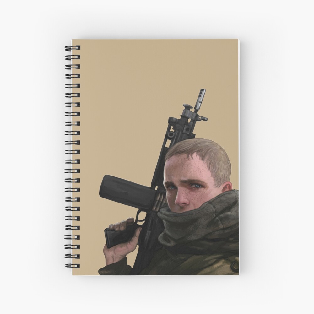 "Trombley : Generation Kill (No background)" Spiral Notebook by ...