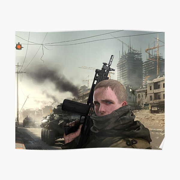 "Trombley : Generation Kill (Non-blurred background)" Poster for Sale ...