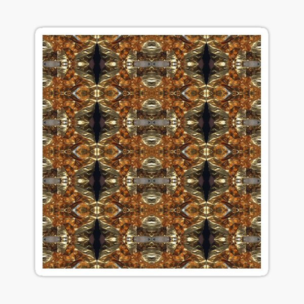 "Gold Rush Candy Wrapper FotoGami" Sticker for Sale by Indigenous ...