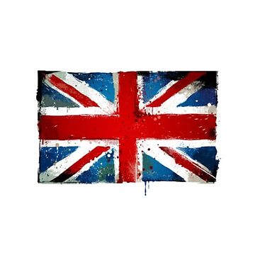"United Kingdom National Flag Sticker" Sticker for Sale by Trialloja ...