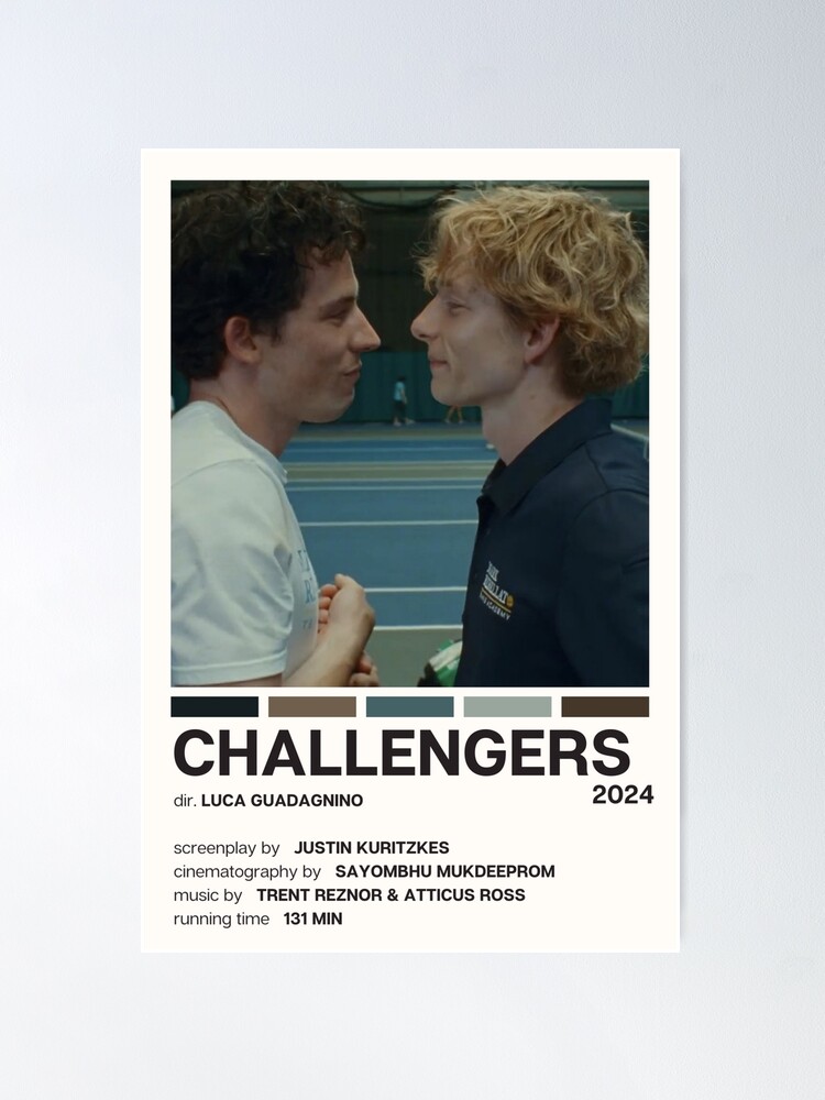 Challengers (2024) Movie Poster Poster sold by Inhibition Shirleen ...