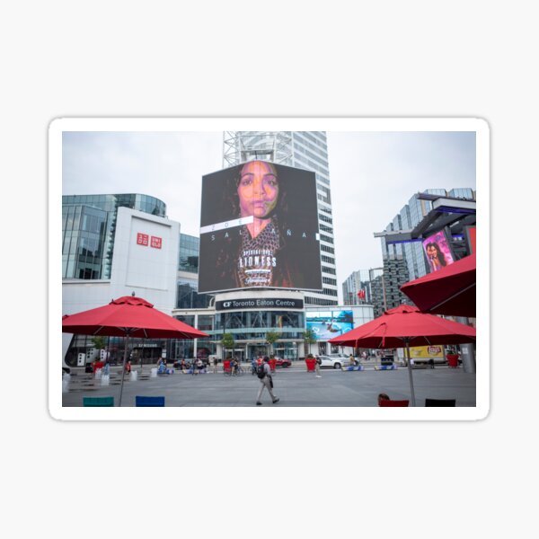 "Eatin at Eaton Centre - Toronto Mall Photo" Sticker for Sale by ...