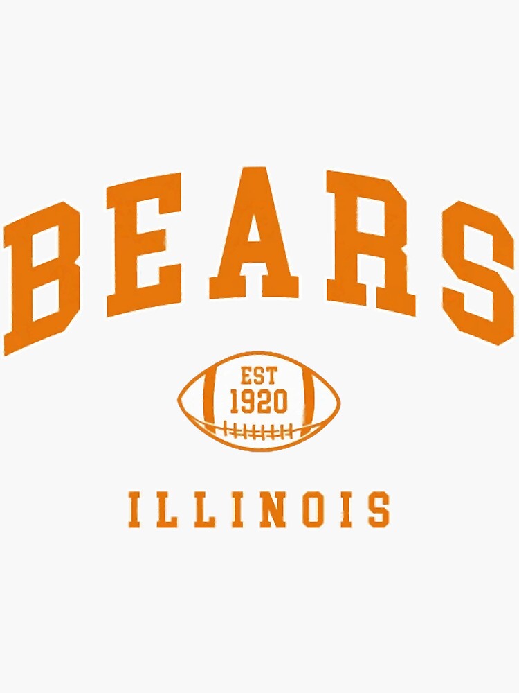 "Art - Chicago Bears" Sticker for Sale by DorseyTamika | Redbubble