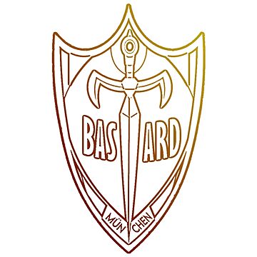 "Bastard Munchen logo - Blue lock" Poster for Sale by Birdbrain Designs ...