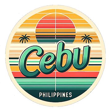 "Cebu Philippines" Sticker for Sale by LoveLabDesign | Redbubble