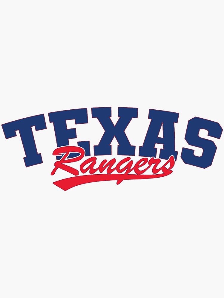 "Art - Texas Rangers" Sticker for Sale by tinhtinhtinh | Redbubble