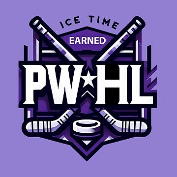 "Ice Time Earned: PWHL" Essential T-Shirt by ObjCrea123 | Redbubble