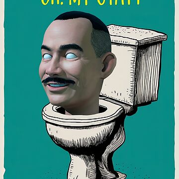 "OH MY GYATT" Poster for Sale by digilabs | Redbubble