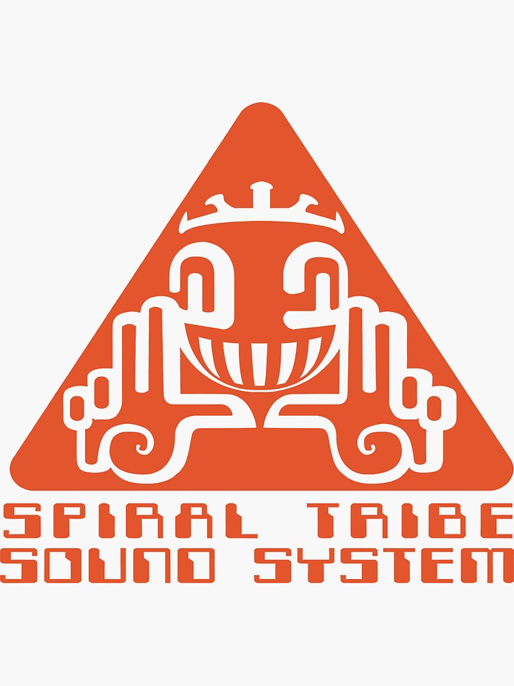 "Sound System - Spiral Tribe - Band Logo" Sticker for Sale by ...
