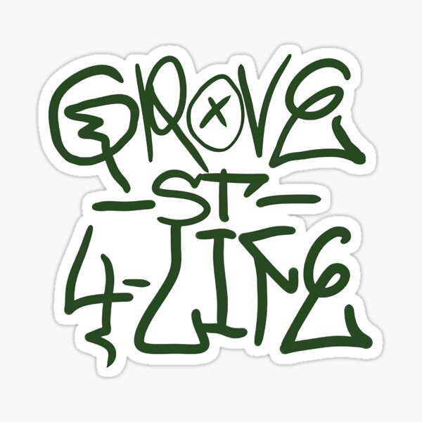 "GTA Grove Street 4 Life" Sticker for Sale by arfabasoko | Redbubble