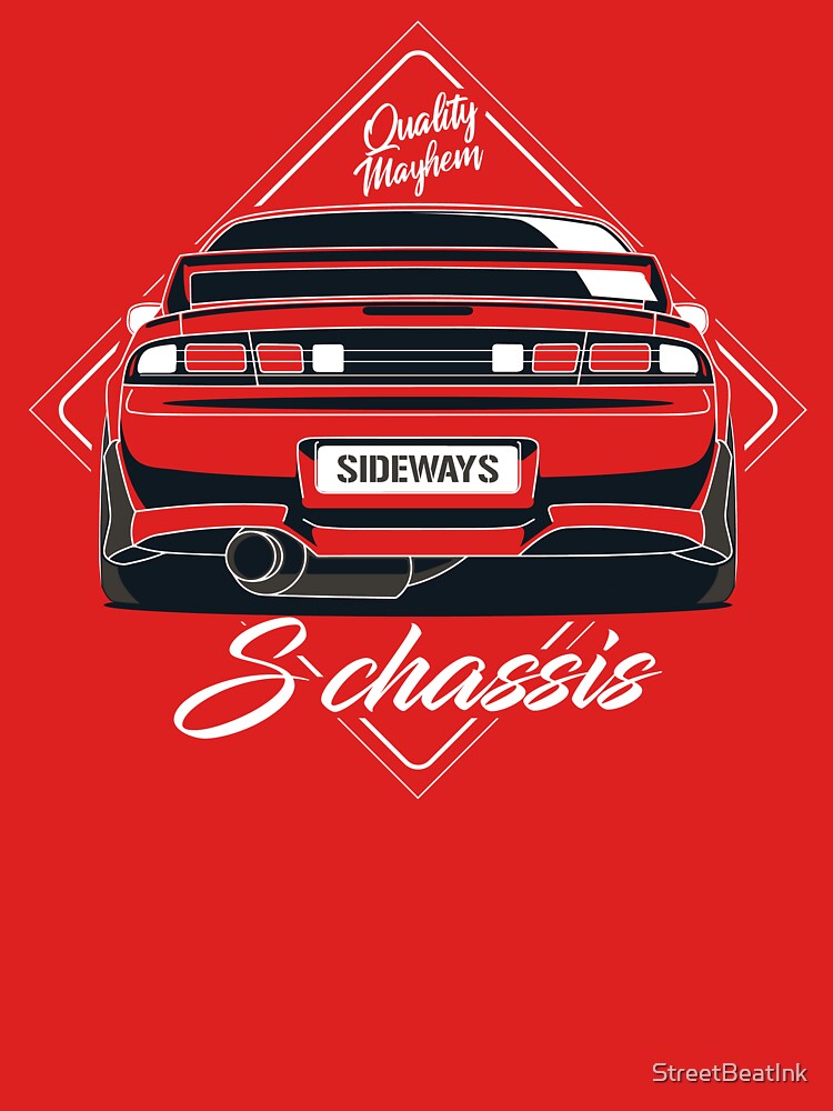 "S14 240sx" T-shirt for Sale by StreetBeatInk | Redbubble | nissan t ...