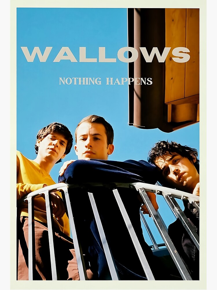 "Wallows - Nothing Happens Album Poster" Poster for Sale by arkhammaulana | Redbubble