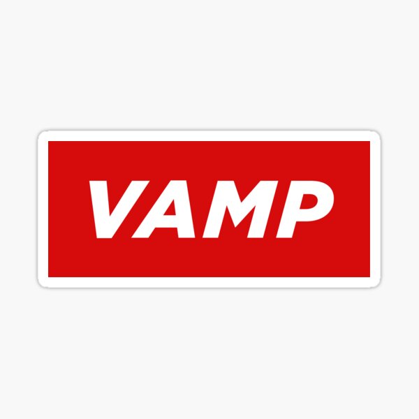 "Vamp" Sticker for Sale by AniBae-Co | Redbubble