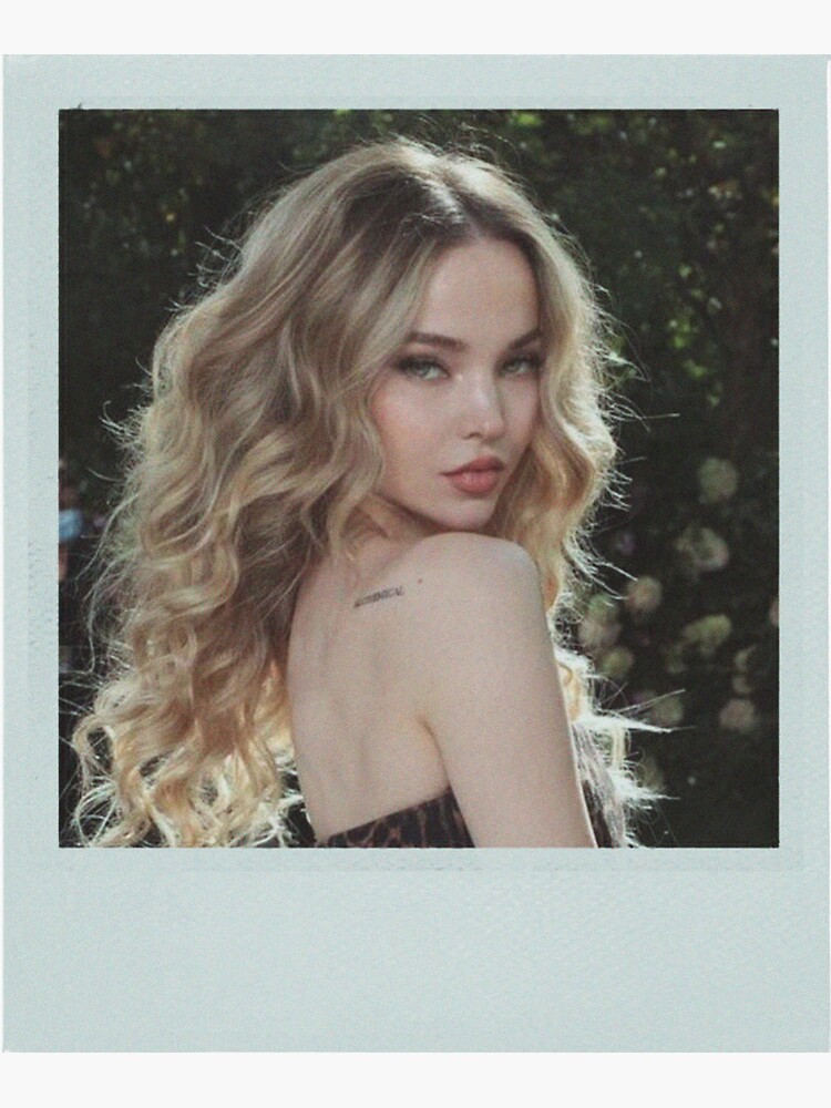 "Dove Cameron Vintage Photograph" Sticker for Sale by littlestories11 ...