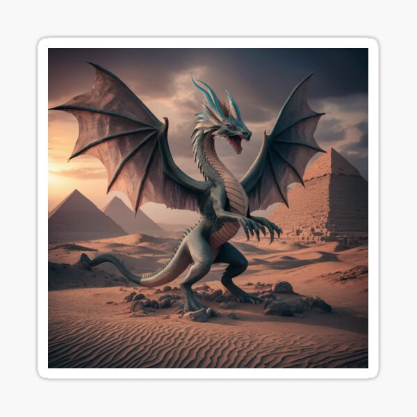 "Mythology in Egypt of dragon Akhekh with a long, serpentine body ...