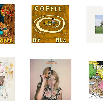 "Beabadoobee Album covers " Sticker for Sale by Cooolstuffff | Redbubble