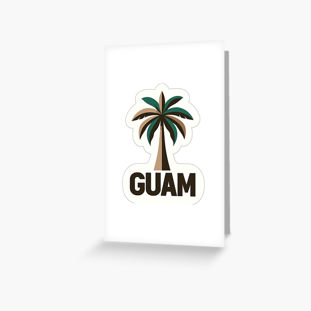 "Island of Guam Logo" Sticker for Sale by islanderFJ | Redbubble