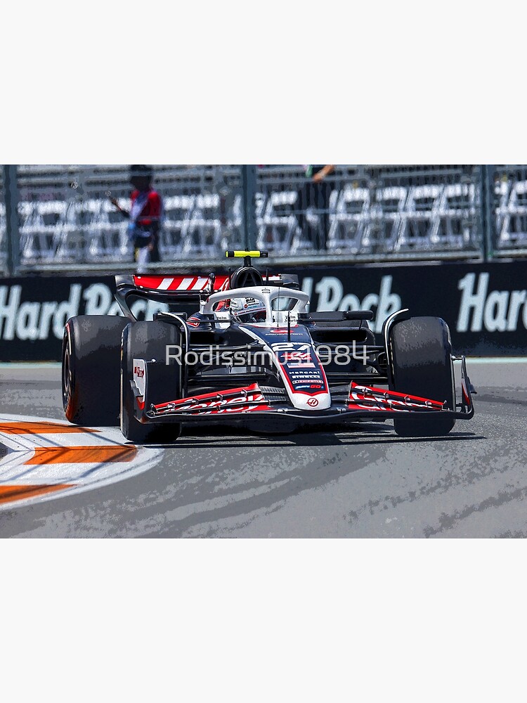 "Nico Hulkenberg racing his 2024 F1 race car during the Miami Grand ...