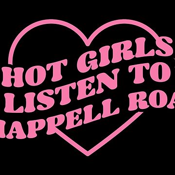 "HOT GIRLS LISTEN TO CHAPPELL ROAN" Sticker for Sale by velvetmoonlab ...