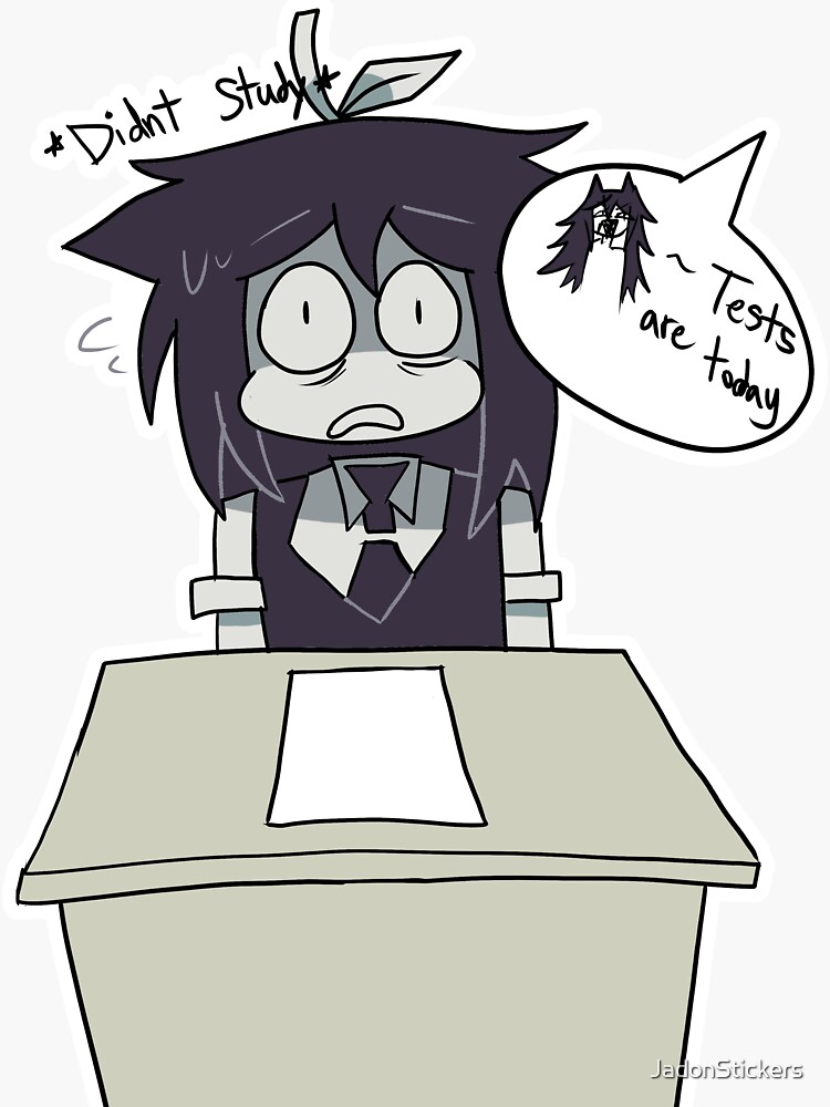 "Abbie fundamental paper education *he didnt study*" Sticker for Sale ...