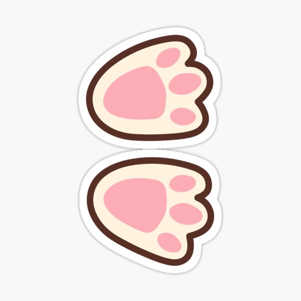 "Cat / Dog feet , stickers, sticker for phone ,laptop & wherever you ...