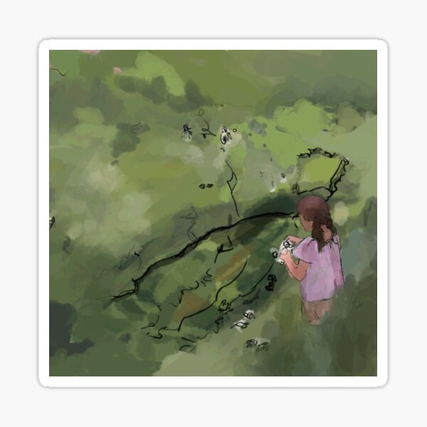 "Half Return - Standing in the yard dressed like a kid " Sticker for ...