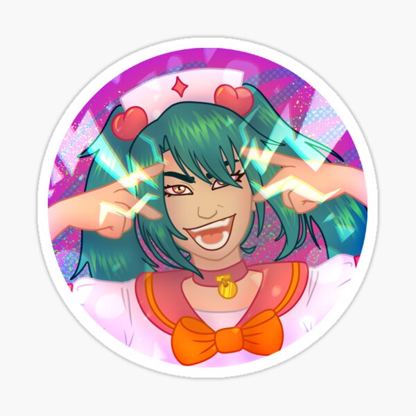 "Magical Cure Love Shot! Miku Miku Beam" Sticker for Sale by Parasol ...
