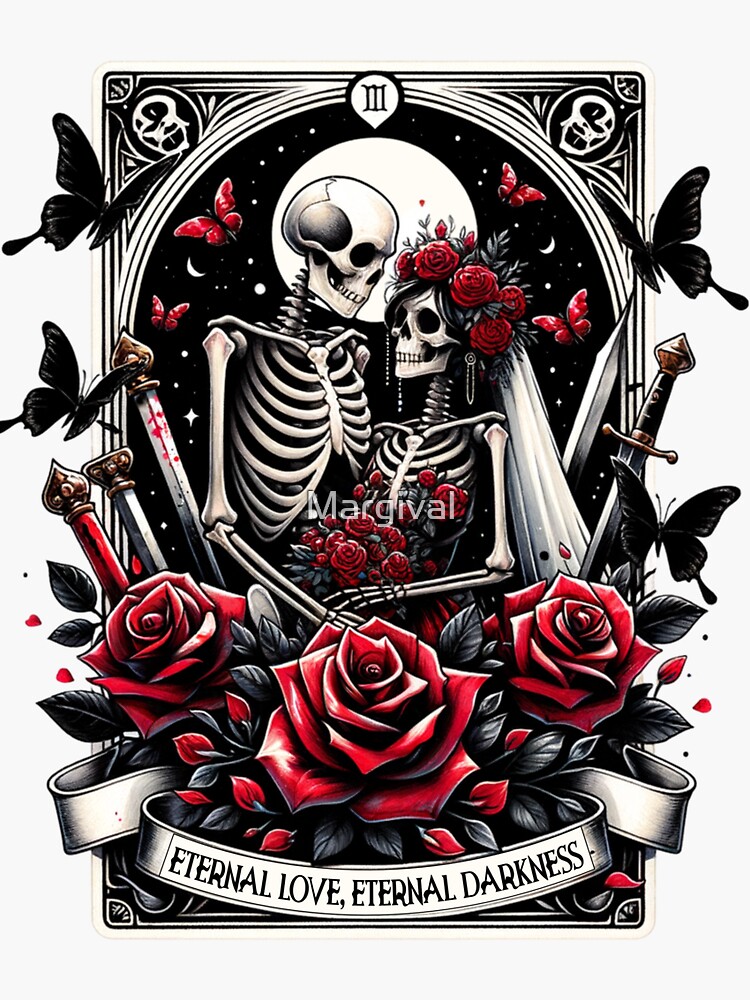 Eternal Love Skeleton Tattoos