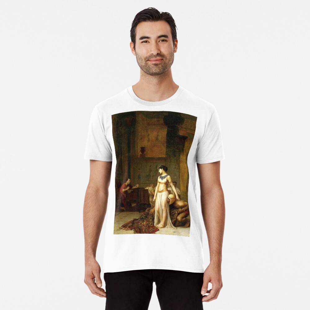 "Cleopatra and Caesar - Jean-Léon Gérôme" Sticker for Sale by ...