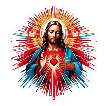"divine mercy" Sticker for Sale by Tekweni | Redbubble