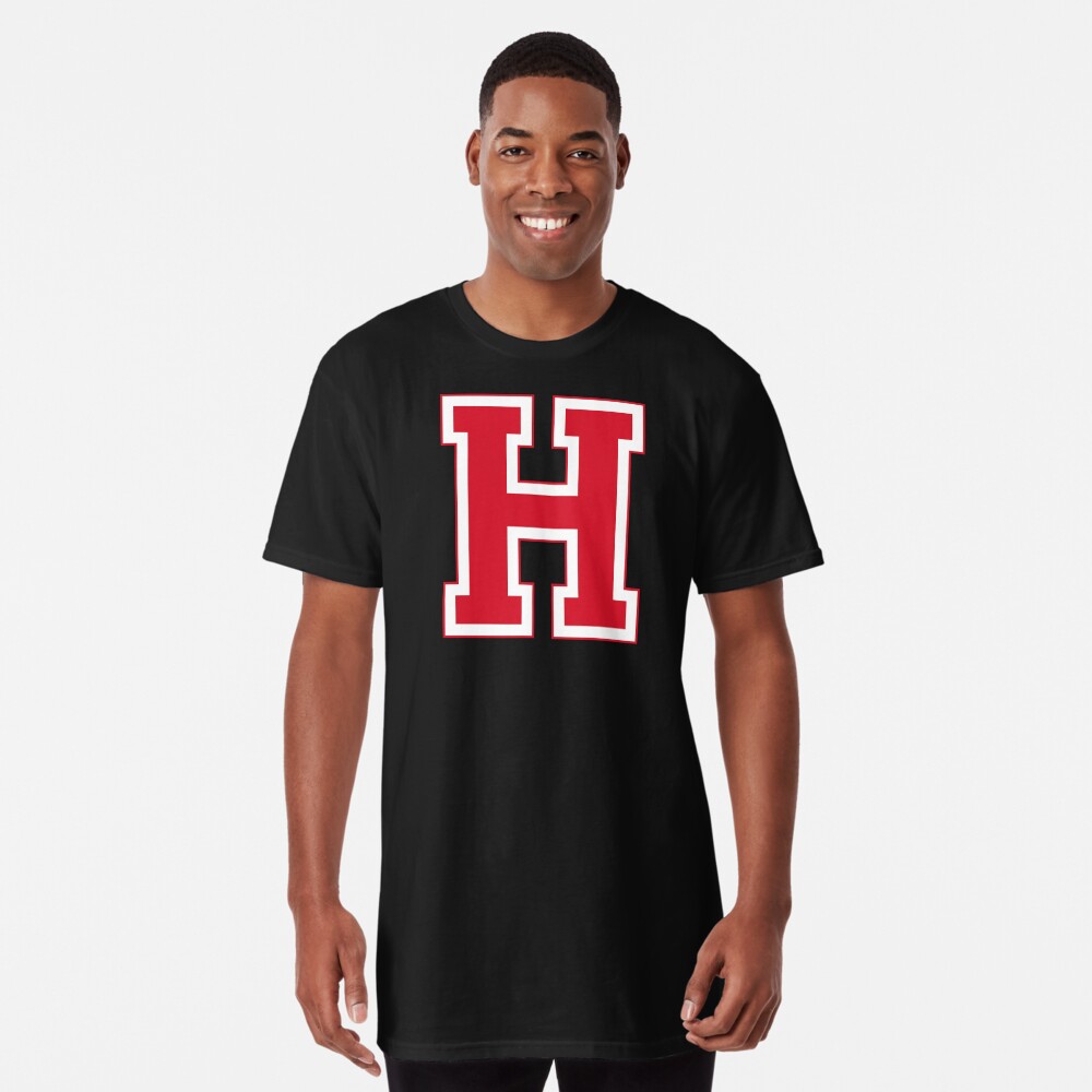 "Red Varsity Letter H" Sticker for Sale by rogue-design | Redbubble