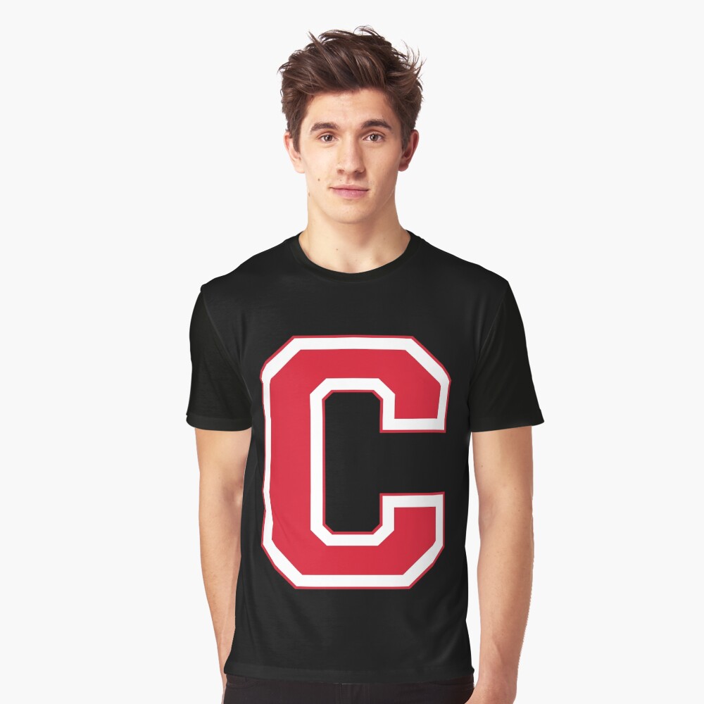 "Red Varsity Letter C" Sticker for Sale by rogue-design | Redbubble