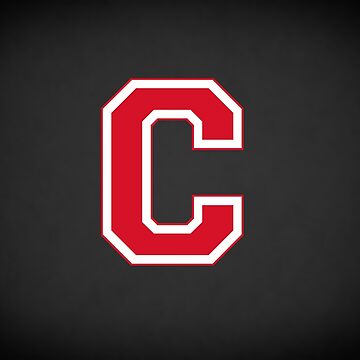 "Red Varsity Letter C" Sticker for Sale by rogue-design | Redbubble