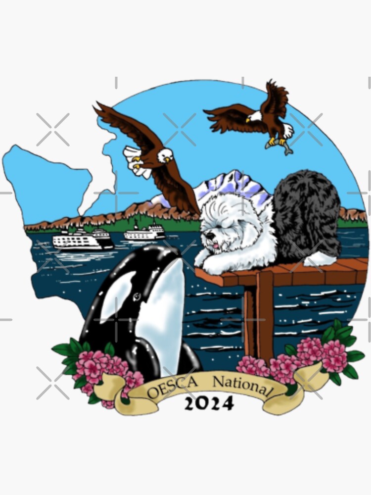 "OESCA 2024 Washington" Sticker for Sale by OESCA2024 | Redbubble