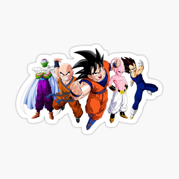 "DBZ" Sticker by Lilzer99 | Redbubble