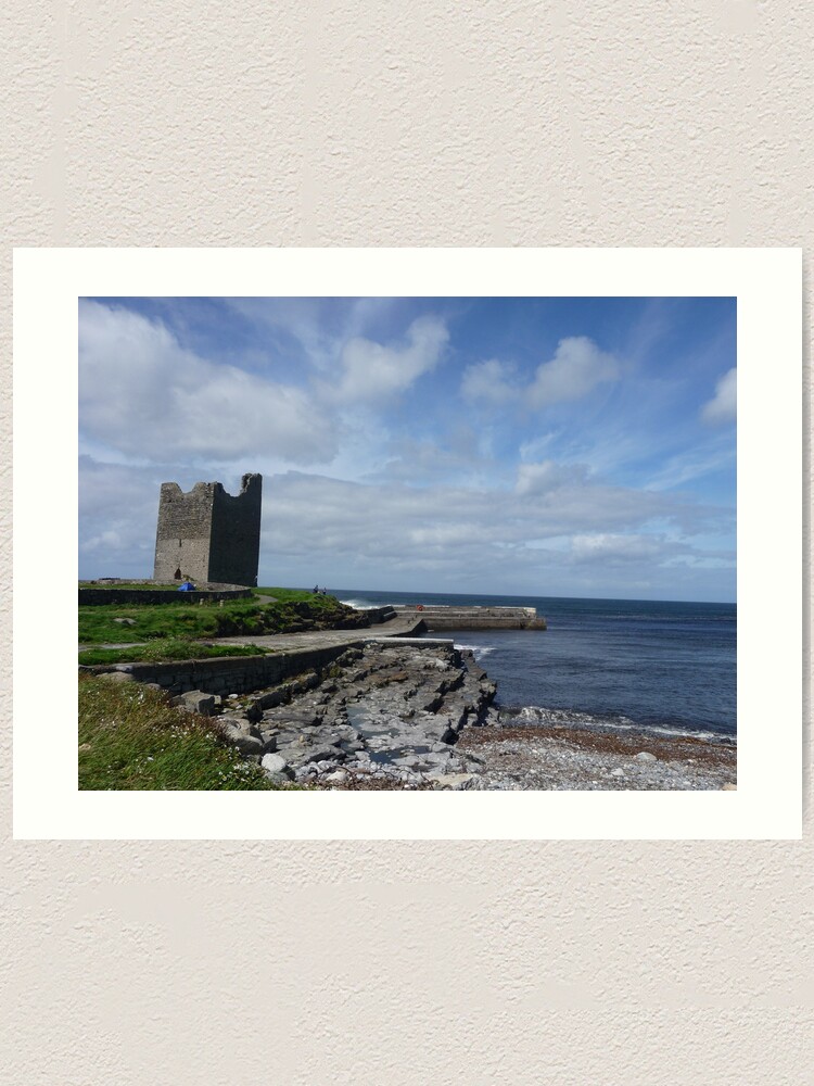 "Easkey Castle Sligo Ireland" Art Print for Sale by Aoife Mc Nulty ...