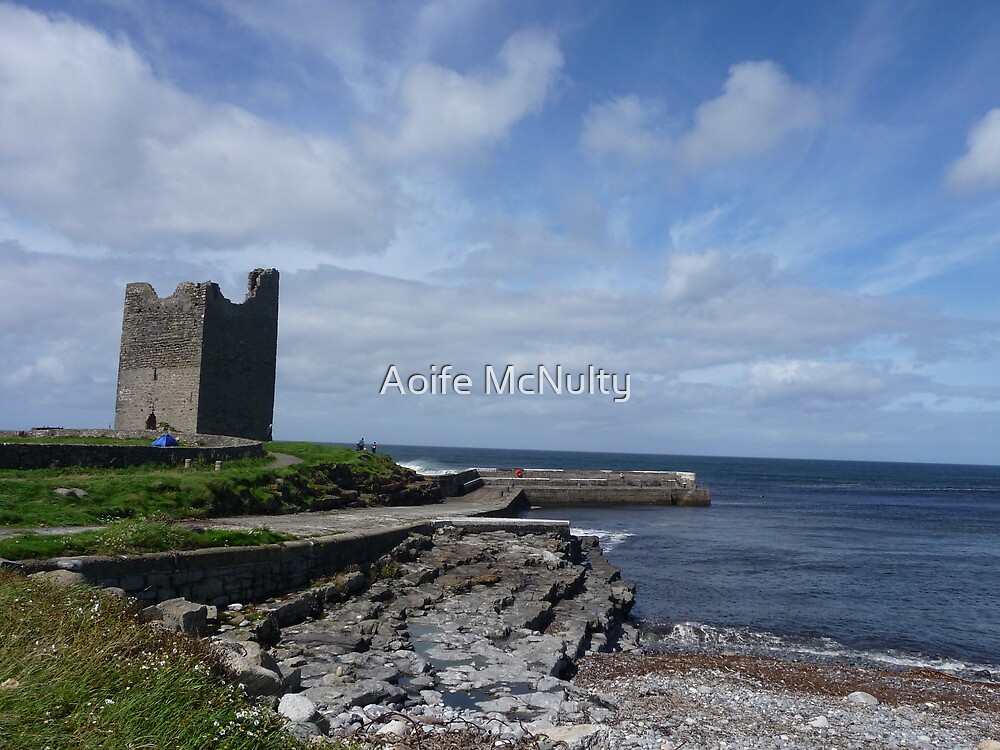 "Easkey Castle Sligo Ireland" by Aoife Mc Nulty | Redbubble
