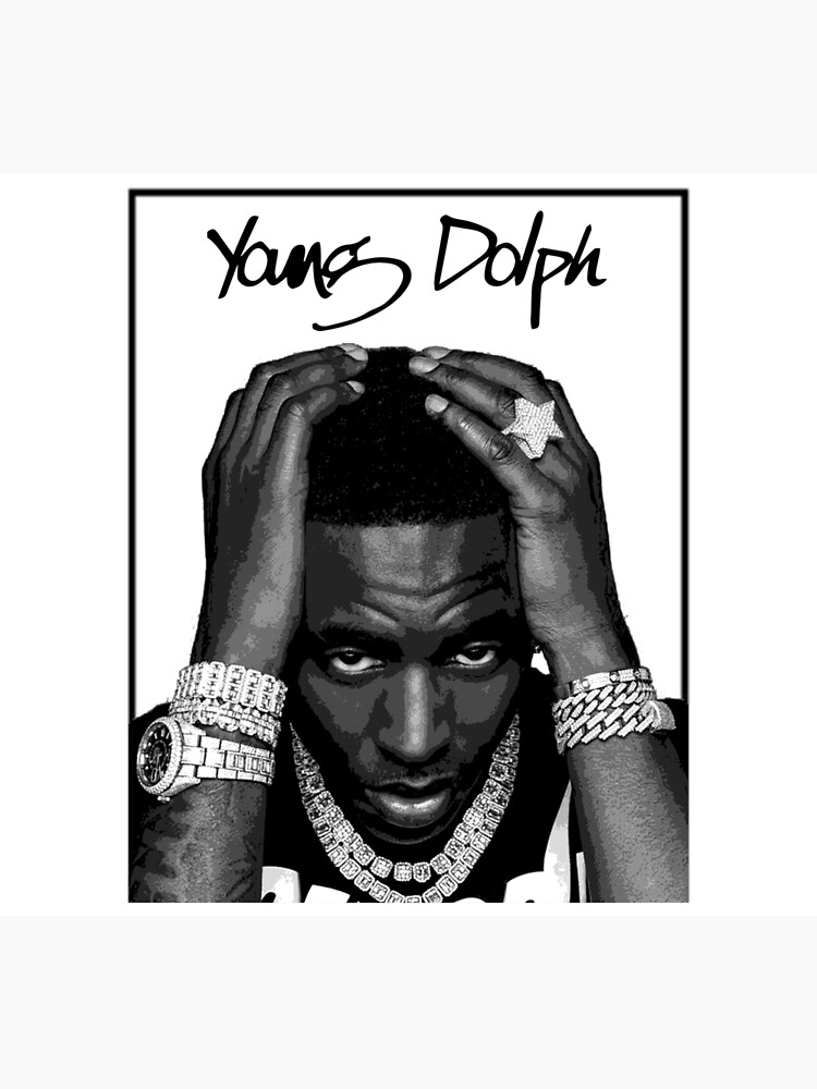"Young Dolph" Poster for Sale by SyahrulPopArt | Redbubble