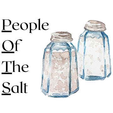 "POTS- People of the Salt" Sticker for Sale by Desiree Argentina ...