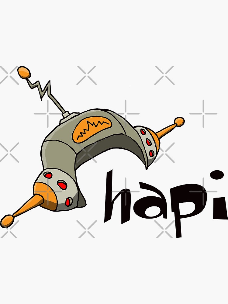"Hapi" Sticker for Sale by Burak Kucukparmaksiz | Redbubble
