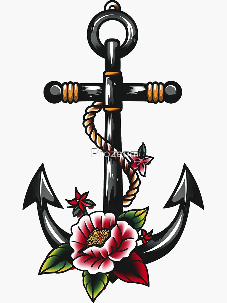 Sailor Jerry Anchor Tattoo Designs