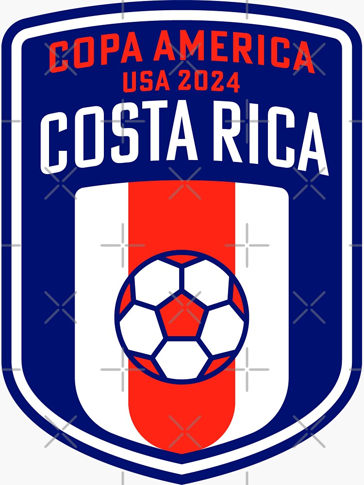 "Shield of the Costa Rica National Team for the Copa America 2024 ...