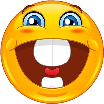 "Buck Tooth goofy ahh emoji" Sticker for Sale by InfectedWear | Redbubble