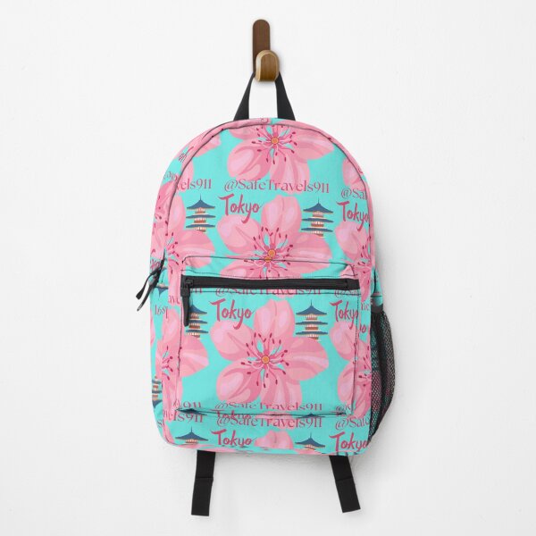 "Tokyo Sakura Architecture Print" Backpack for Sale by HavenofSplendor ...