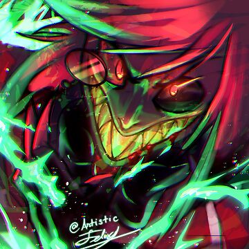 "Alastor || Radio Is Not Dead " Poster for Sale by ArtisticFeliXd ...