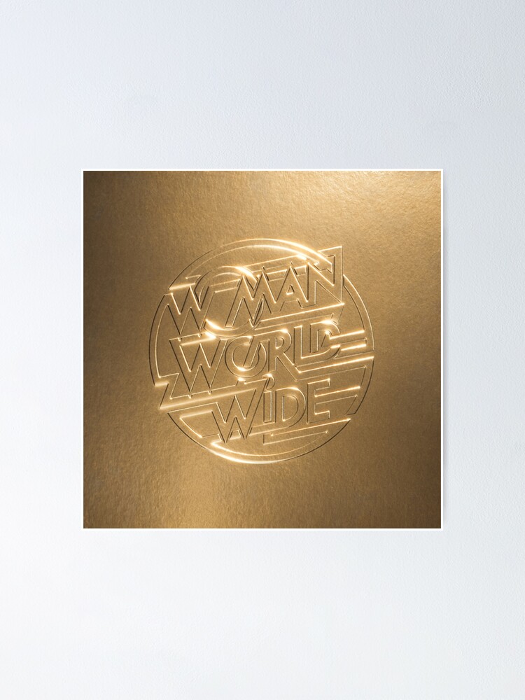 "Justice - Woman Worldwide Album 2018" Poster for Sale by kafkae ...