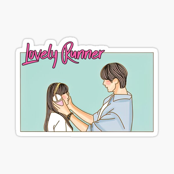 "k-drama-lovely-runner love" Sticker for Sale by LevonNoreni | Redbubble