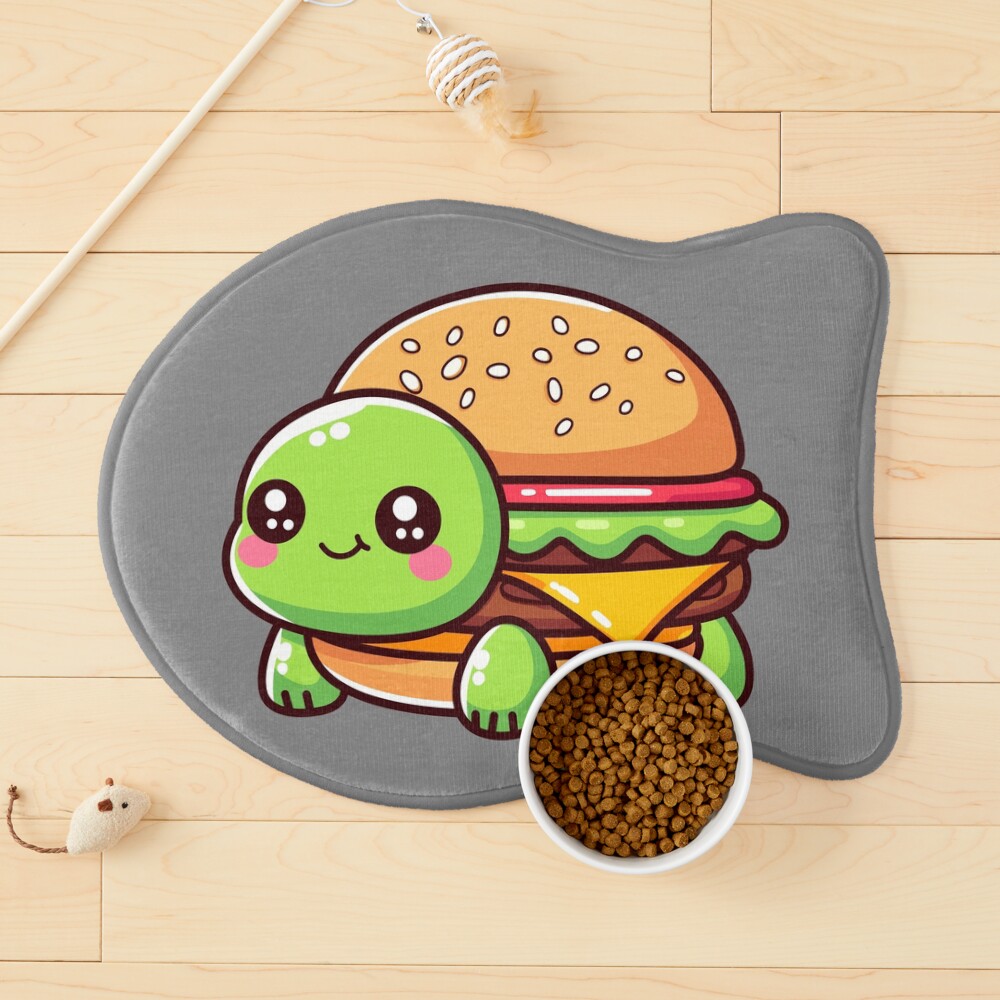 "Burger turtle" Sticker for Sale by Delidream | Redbubble
