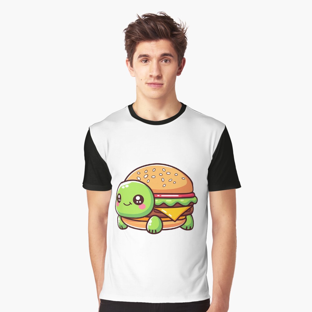 "Burger turtle" Sticker for Sale by Delidream | Redbubble